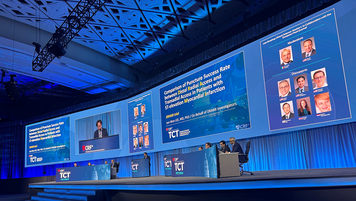 DRAMI: No Clear Winner for Distal vs Traditional Radial Access in STEMI | tctmd.com